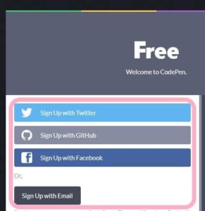 CodePenの埋め込み方法～アカウント作成から表示カスタマイズ～